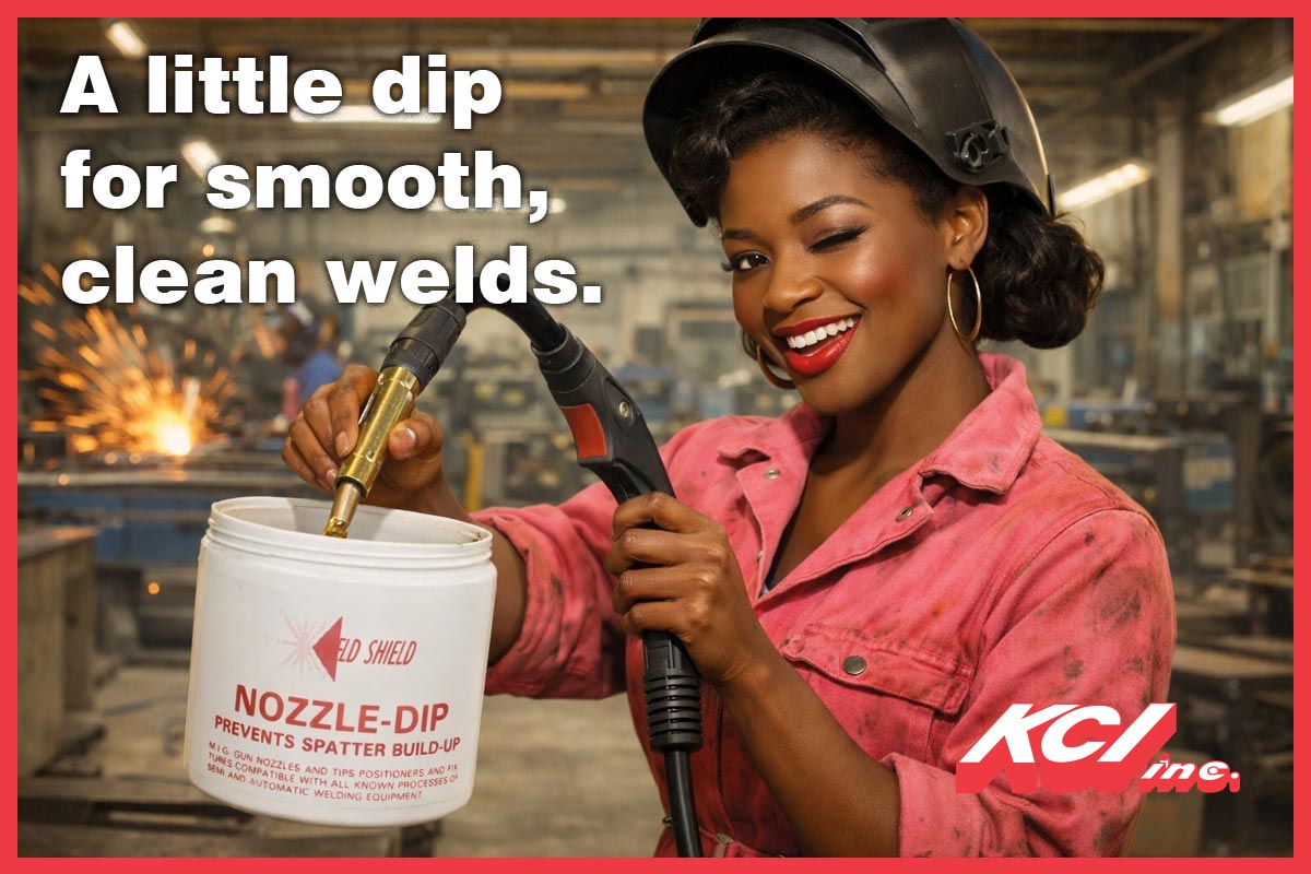 Why Your MIG Gun Needs KCI Nozzle Gel Dip – KCI Incorporated