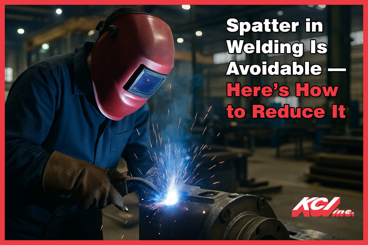 Spatter in Welding Is Avoidable – KCI Incorporated